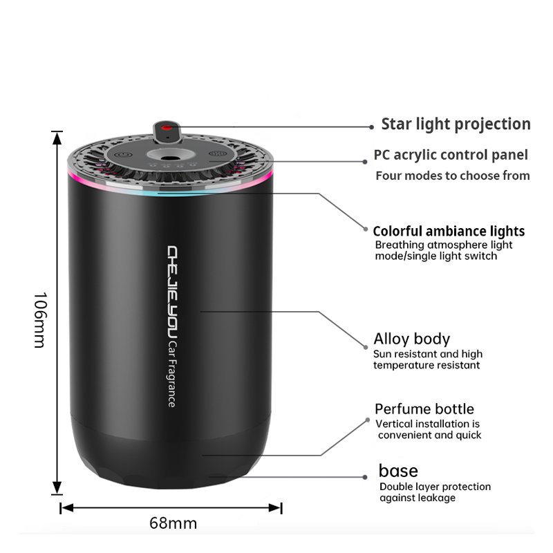 Car Perfume Diffuser and Air Freshener with Scent and Aroma Diffuser ...